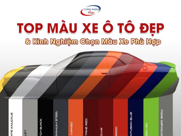 Top 9+ màu xe ô tô đẹp & mẹo chọn màu xe phù hợp 2025